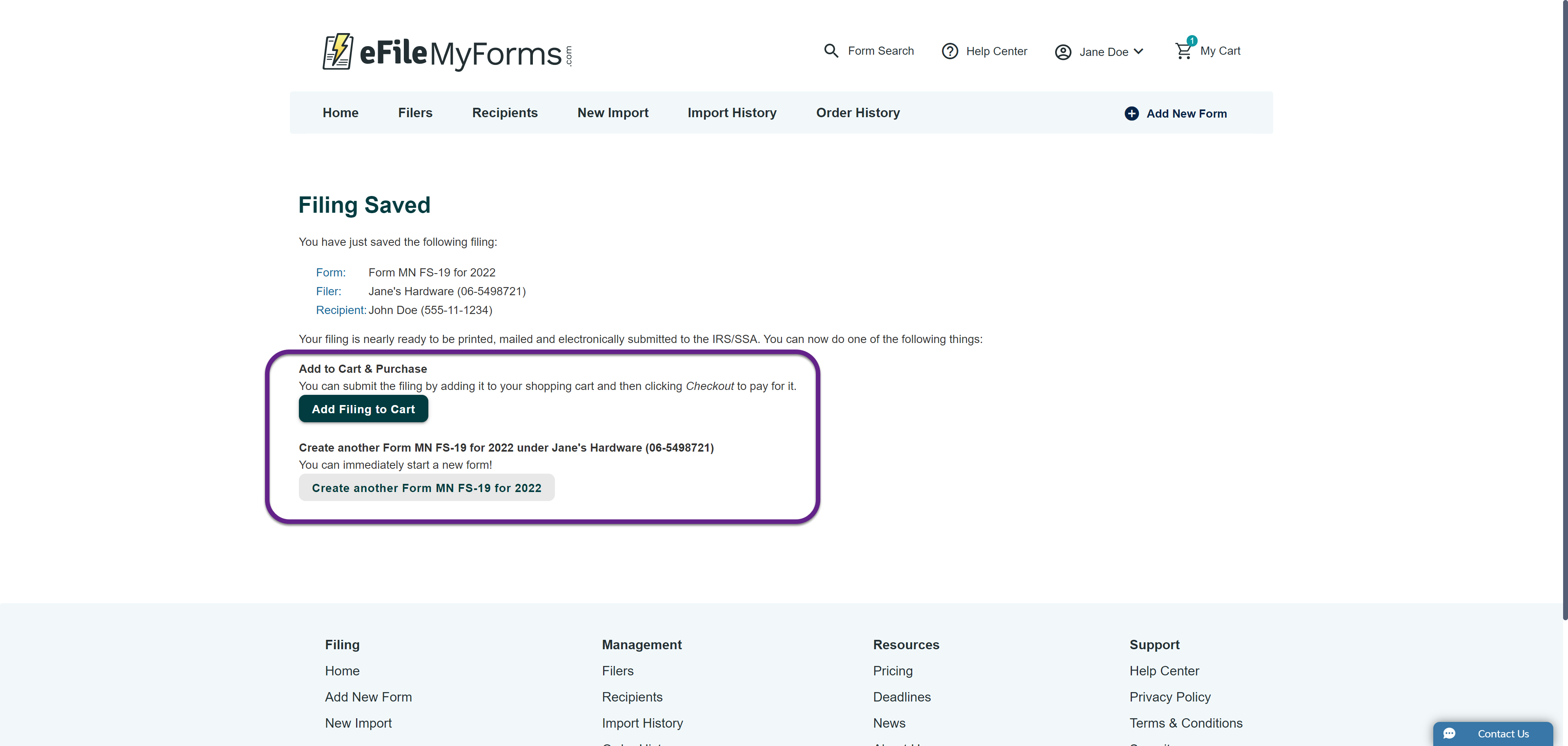 Tax-exempt interest reporting service – eFileMyForms